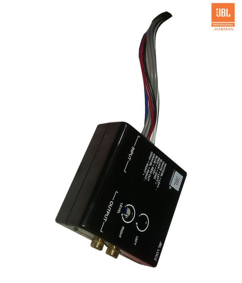 JBL LOC2 High Low Converter | JBL 2-Channel RCA Converter