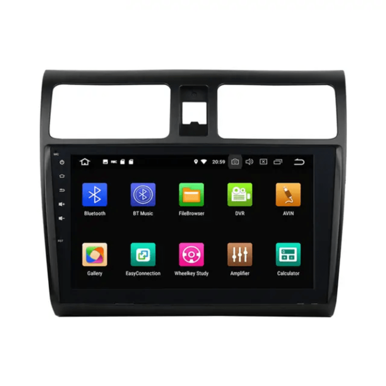 Maruti Suzuki Dzire (2006-2011) 9 Inch Android Car Stereo TS7 Quad Core ...
