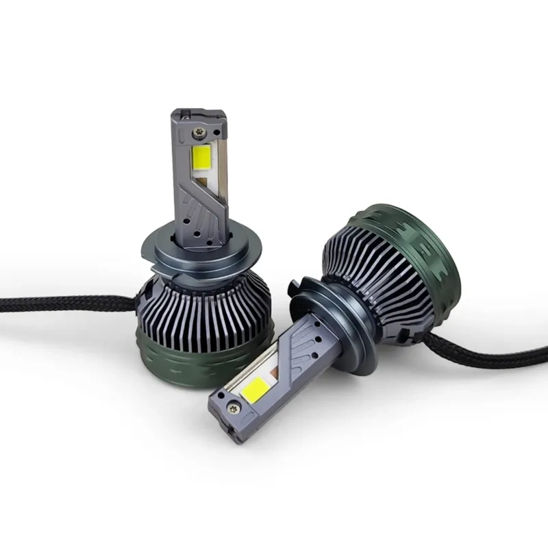 H4/H19 360-Watt LED Headlight | 6000K White Light | Ultra-Bright | Plug ...